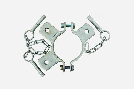 Schelle 102, 3 Halter | Schellen 102 mm | Pfosten & Schellen ...